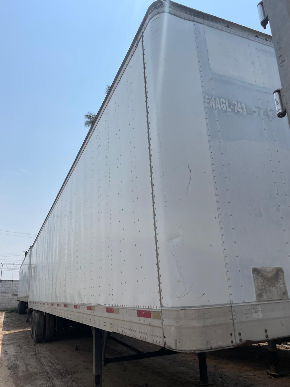 Renta de Cajas Secas para trailer